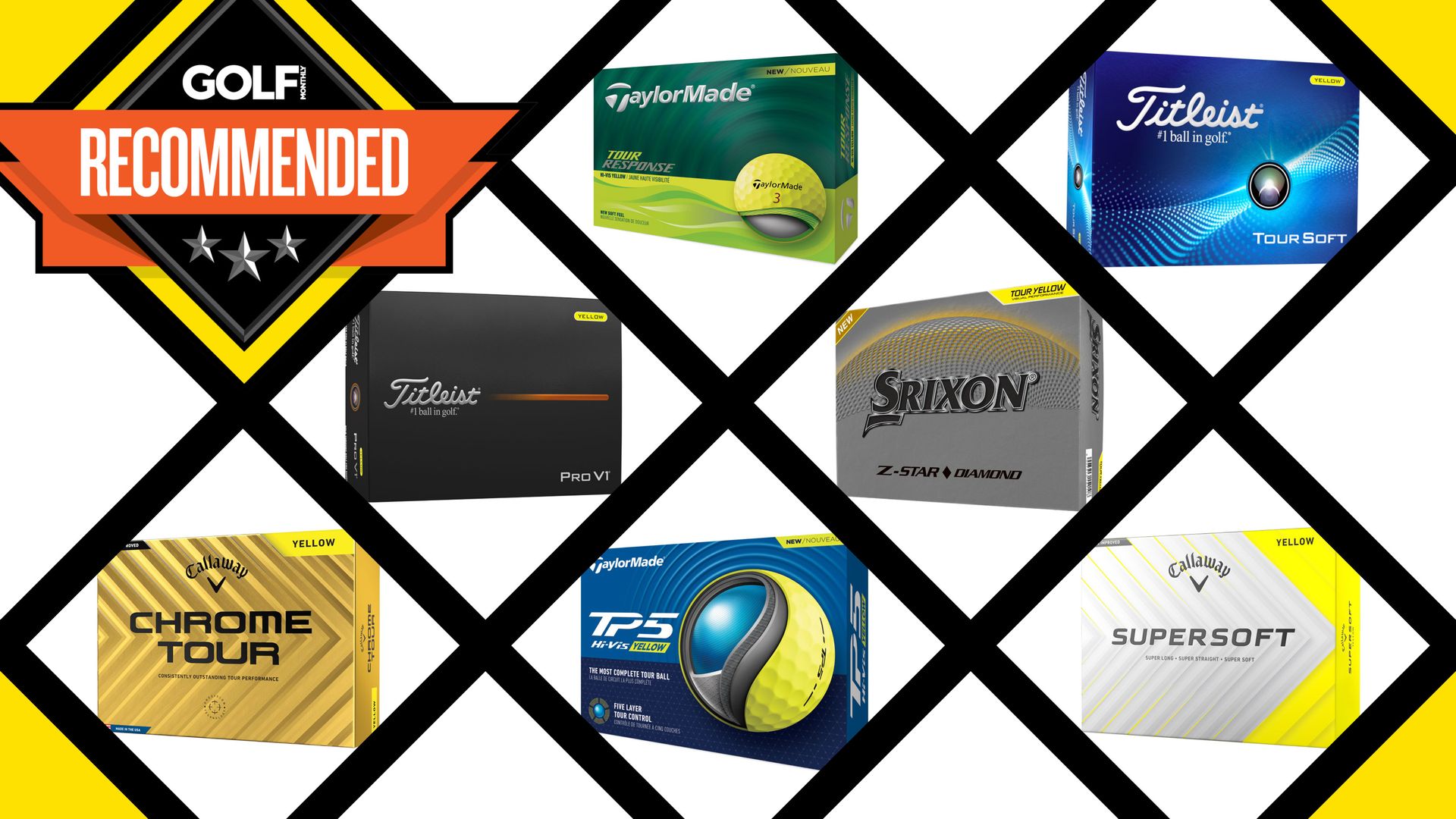 Best Yellow Golf Balls 2025 | Golf Monthly