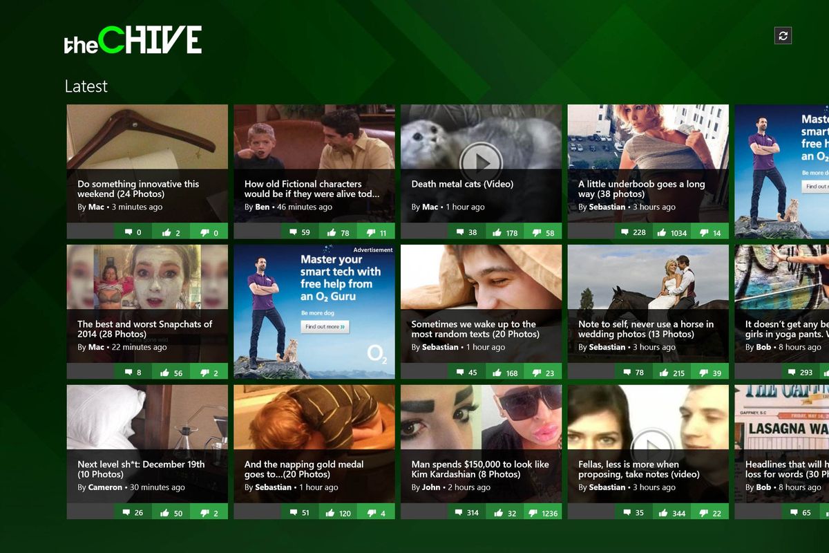 TheChive launches 'probably the best app in the world' for Windows 8.1 ...