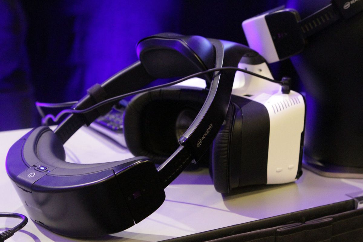 Pictured: Intel Project Alloy VR HMD | Tom's Hardware