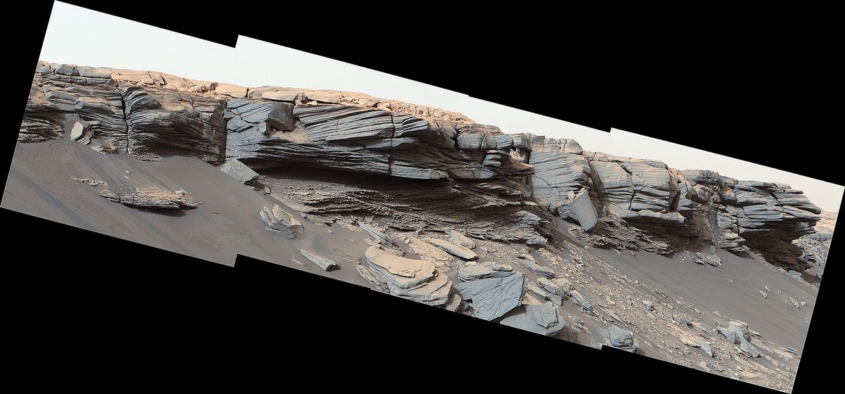 NASA's Curiosity rover starts Red Planet road trip up Martian mountain ...