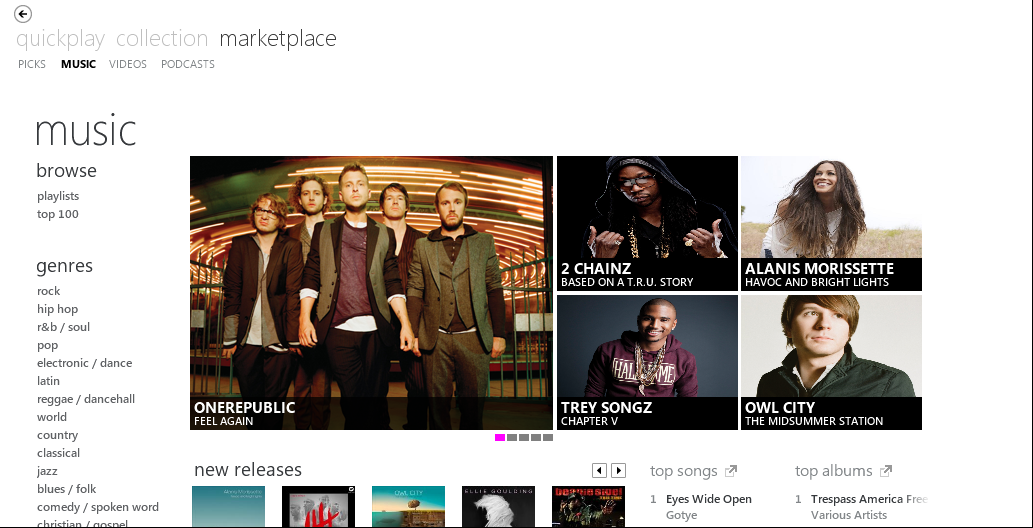 Zune Desktop features changed once again, App Marketplace not in sight ...