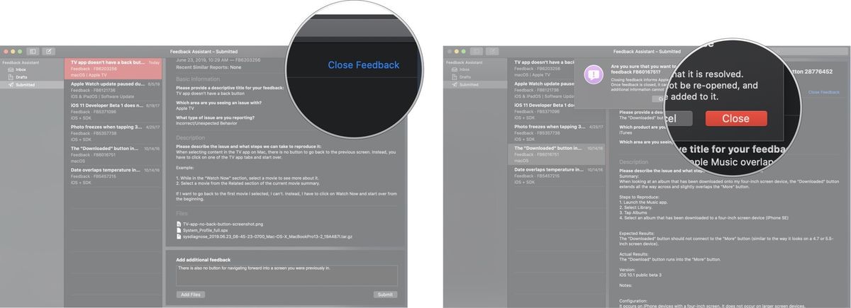 How to send feedback to Apple about macOS betas | iMore