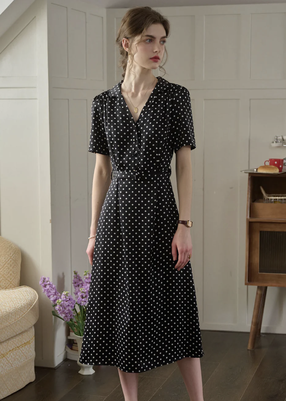 Olivia Rodrigo Taps a Classic Print-Mixing Combo, In a Polka Dot Dress ...