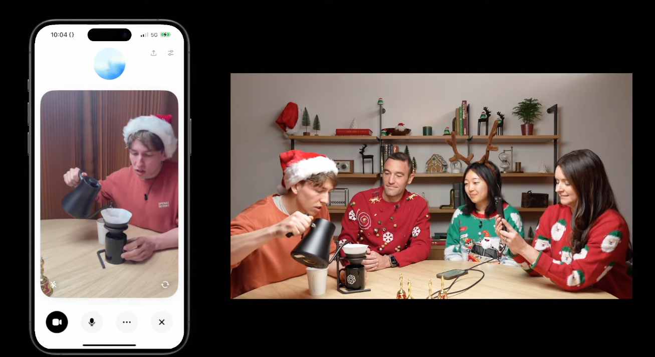 ChatGPT adds eyes to its voice with new screen and video sharing ...