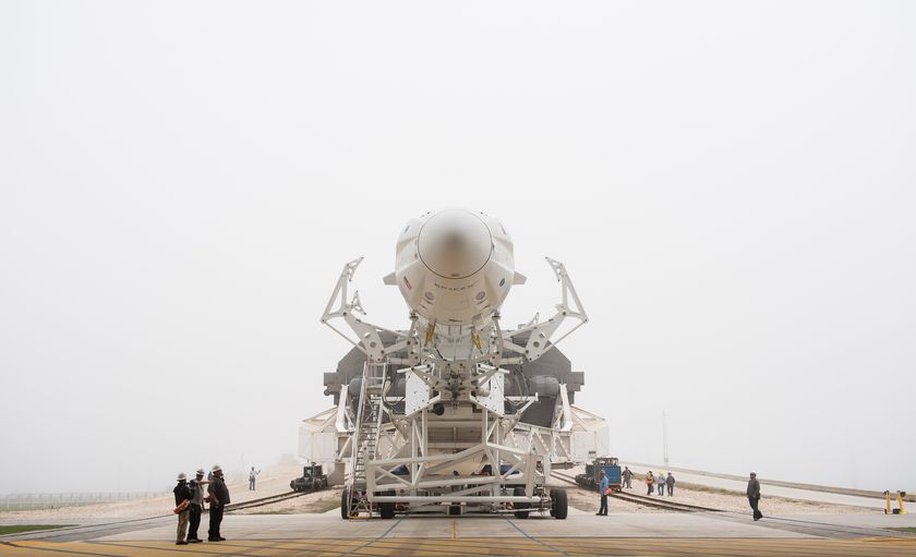Spacexs Crew Dragon Demo 1 Test Flight In Pictures Space