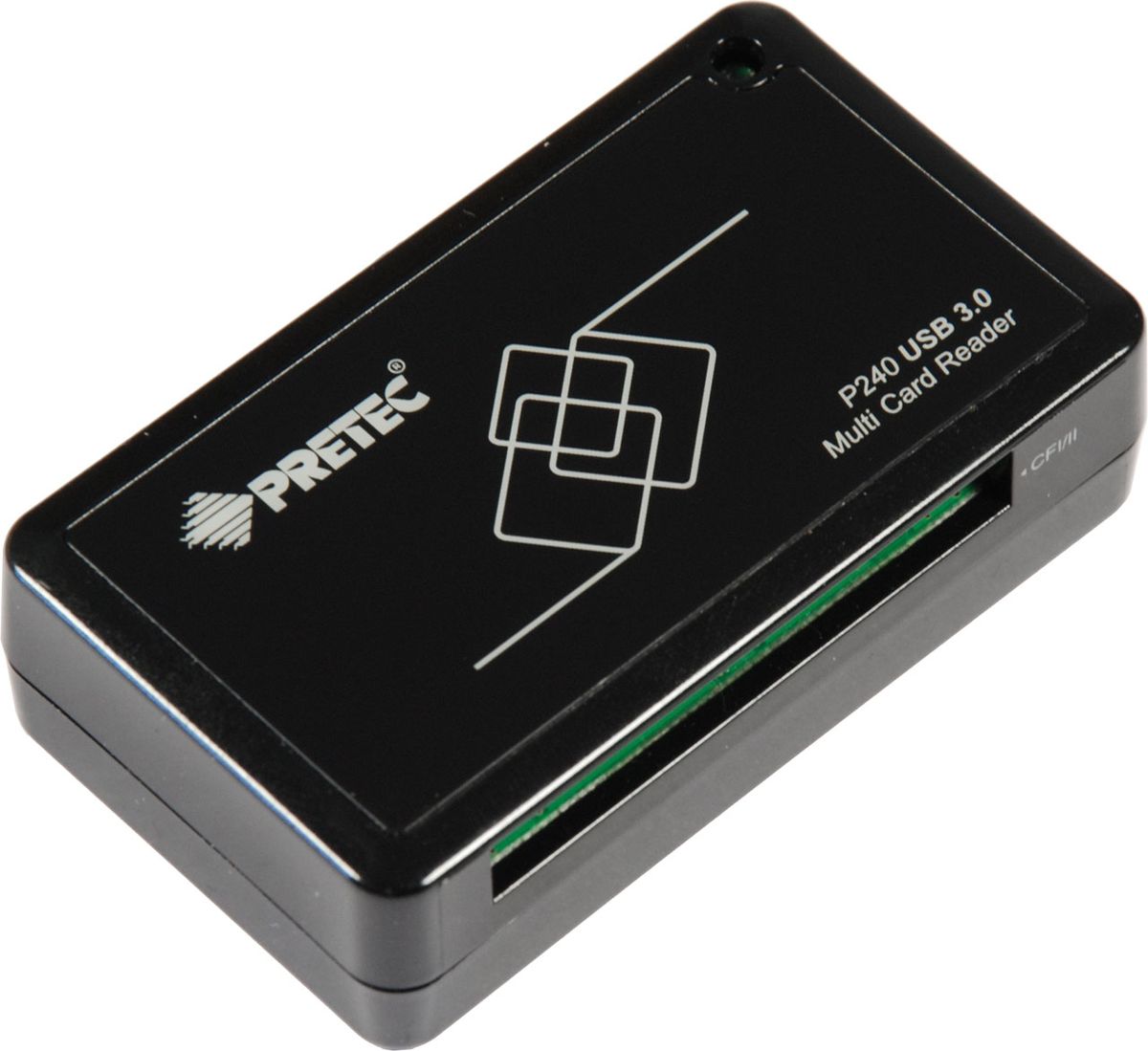 USB 3.0 Card Reader: Pretec P240 - 10 SDXC/SDHC Memory Cards, Rounded ...