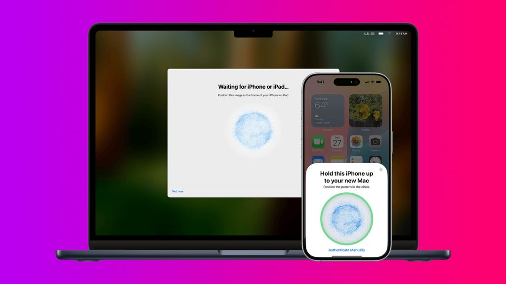 You can now set up your new Mac with an iPhone or iPad, and it might just be the best new time ...