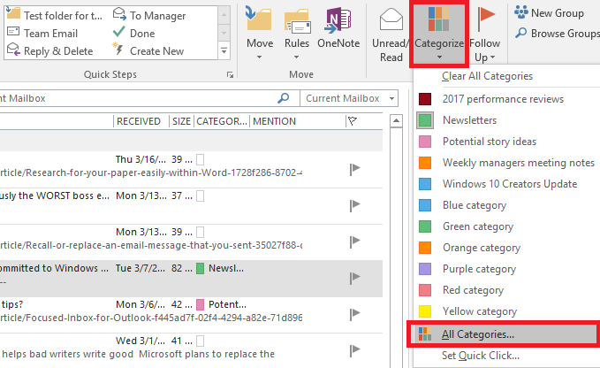 How to use Outlook Categories to manage mountains of mail | Windows Central
