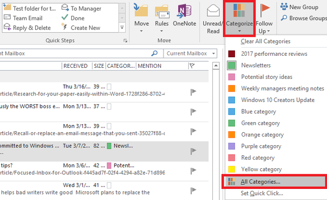 How to use Outlook Categories to manage mountains of mail | Windows Central