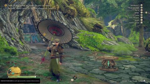 Wild Hearts Bladed Wagasa weapon guide for beginners | GamesRadar+