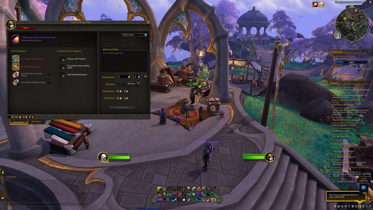 WoW Dragonflight professions: What's changed | PC Gamer