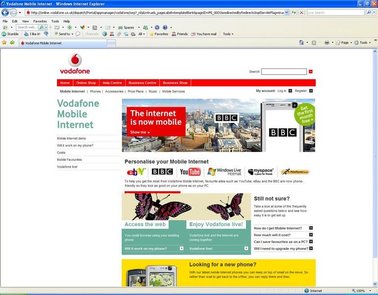 Vodafone launches mobile internet offering | IT Pro