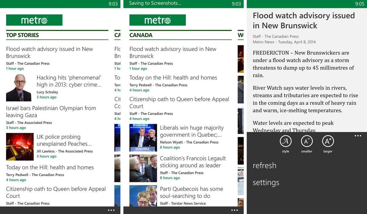 Metro Canada launches official app for Windows Phone | Windows Central