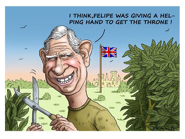Political Cartoon Spain King Felipe | The Week