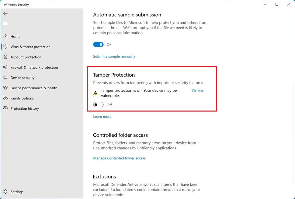 How to get started with Microsoft Defender Antivirus on Windows 11 ...