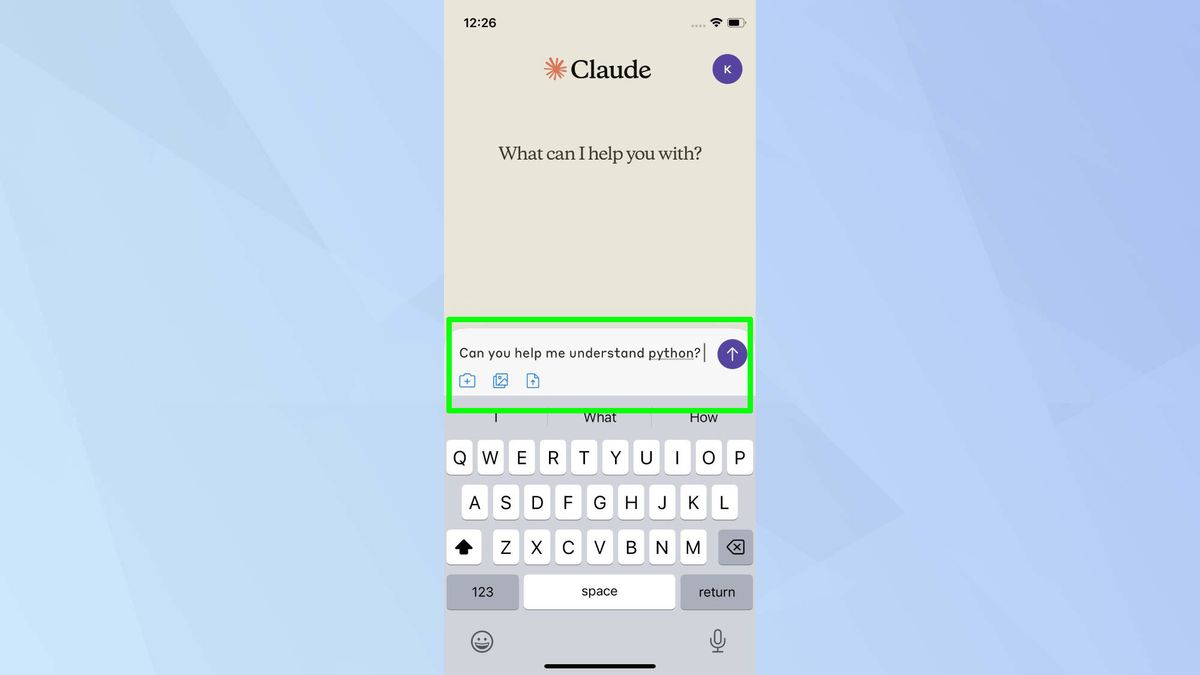 How to use Claude AI on your smartphone | Tom's Guide