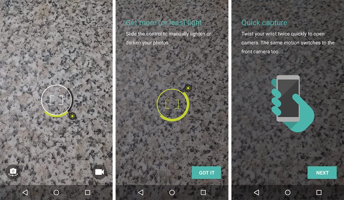 Motorola Moto G 2015 Camera Sensor And App