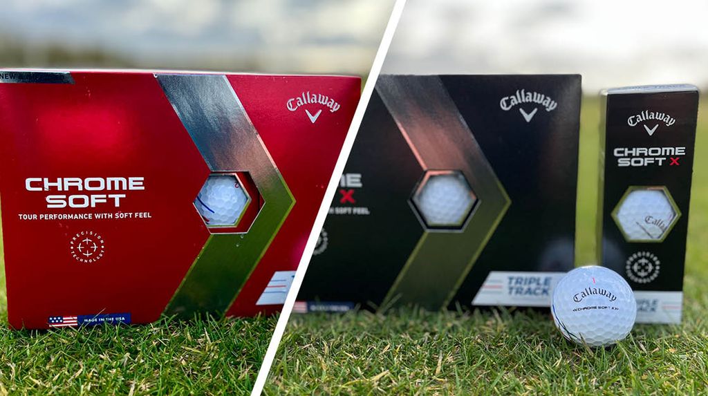 Callaway Chrome Soft vs Chrome Soft X Golf Ball | Golf Monthly