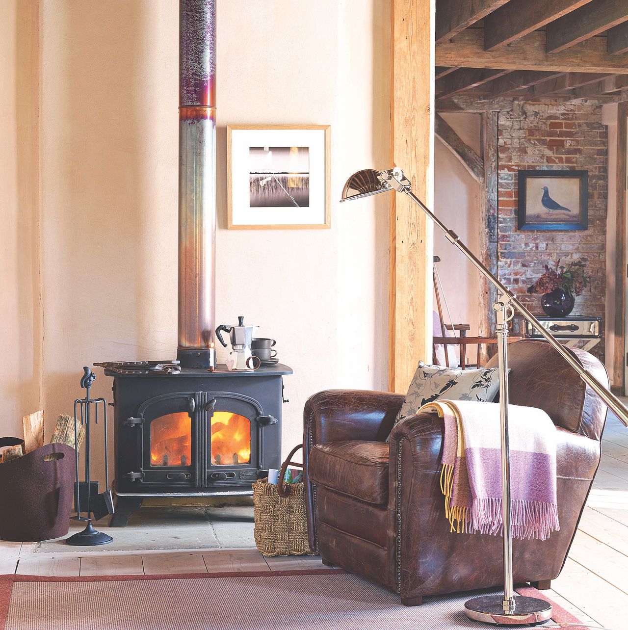 31 rustic living room ideas to add cosy country warmth | Ideal Home