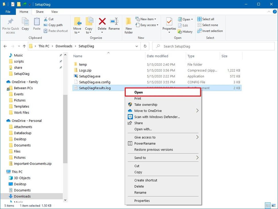 How to use SetupDiag to determine reason of upgrade problems on Windows 10 | Windows Central