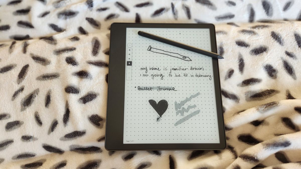 How To Take Notes On The Amazon Kindle Scribe Android Central News 