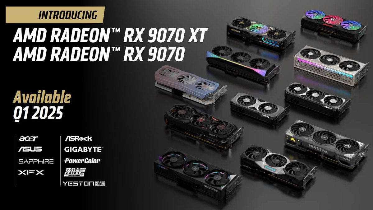 AMD RDNA 4 Radeon RX 9000-series GPUs revealed: Targeting mainstream ...