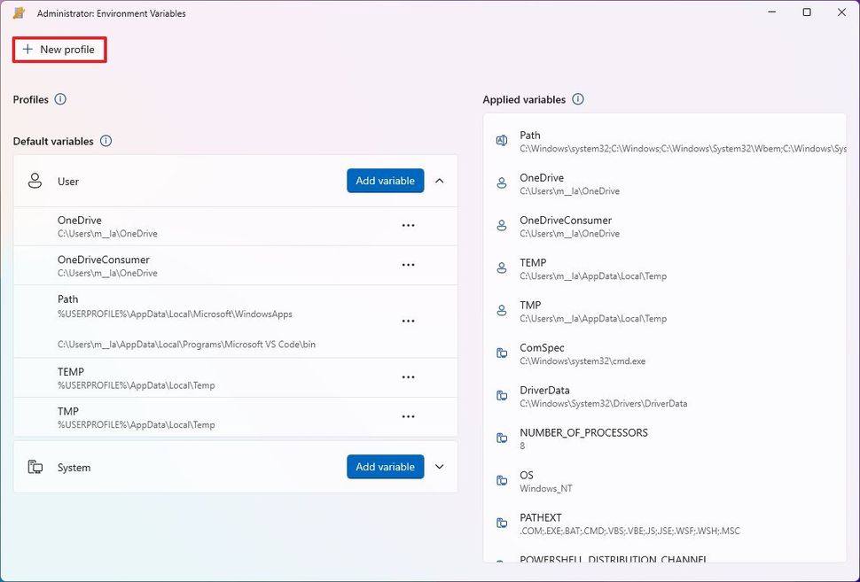 How to use PowerToys to manage environment variables on Windows 11 ...