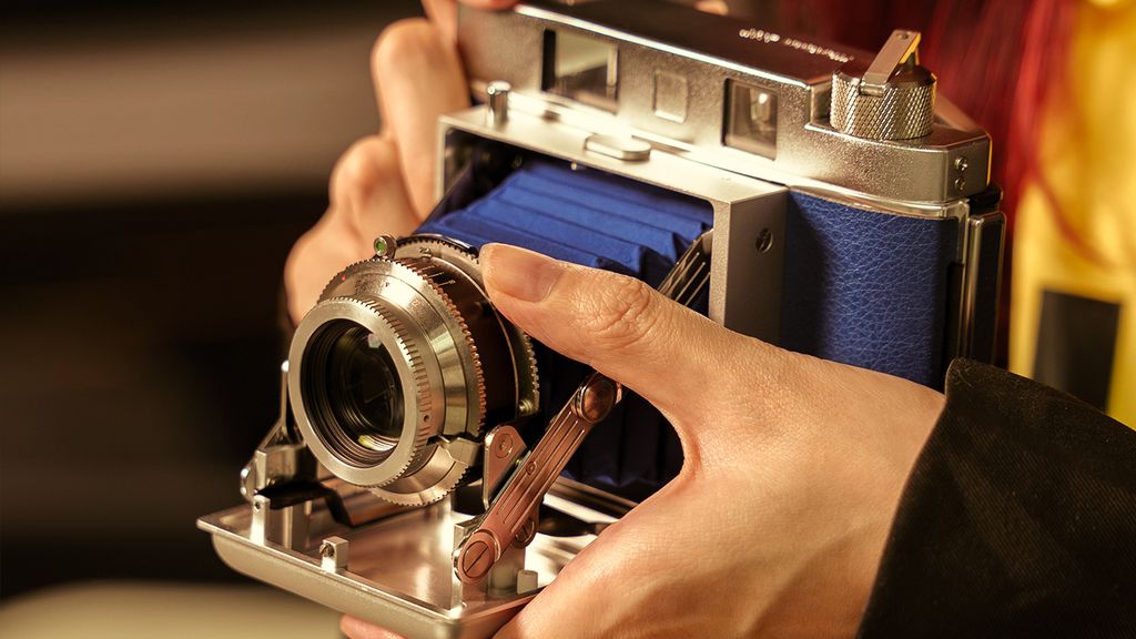 A colorful, retro folding bellows camera is coming – and from an ...