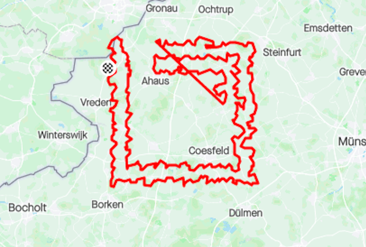 Cyclist spends 30 hours on 500km Veloviewer tile challenge only for his ...