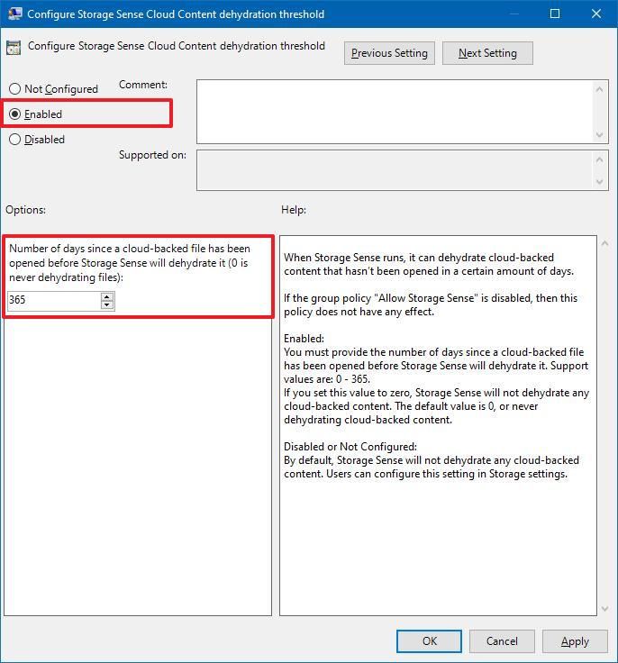 How to manage Storage sense settings using Group Policy on Windows 10 ...