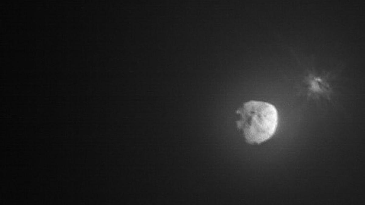 Astronomers watch DART mission's asteroid Didymos eclipsing stars | Space Astronomers watch DART mission's asteroid Didymos eclipsing stars | Space