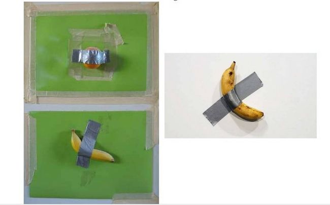 Turns out that $120,000 banana had been done before | Creative Bloq