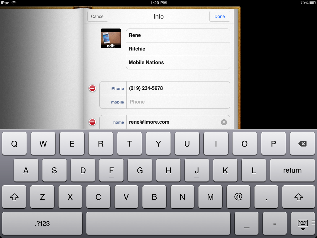 How to add and manage contacts on your new iPad | iMore