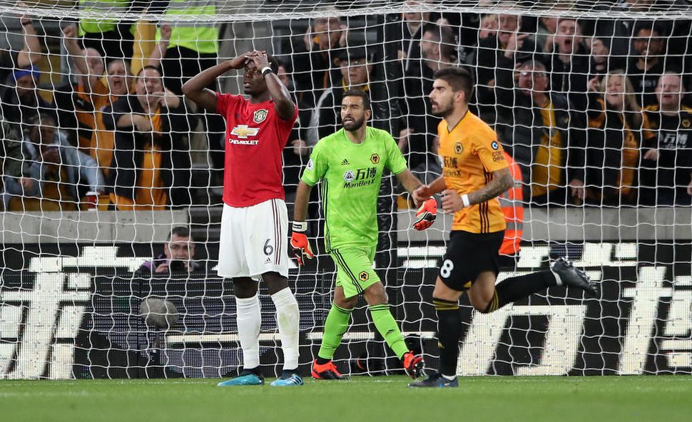 Pogba sees penalty saved in Manchester United’s draw at Wolves ...