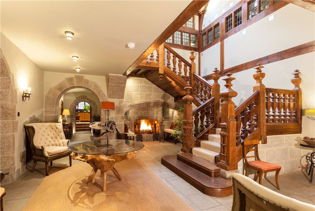 A Dartmoor manor house with its own hydro-electricity, and space for ...