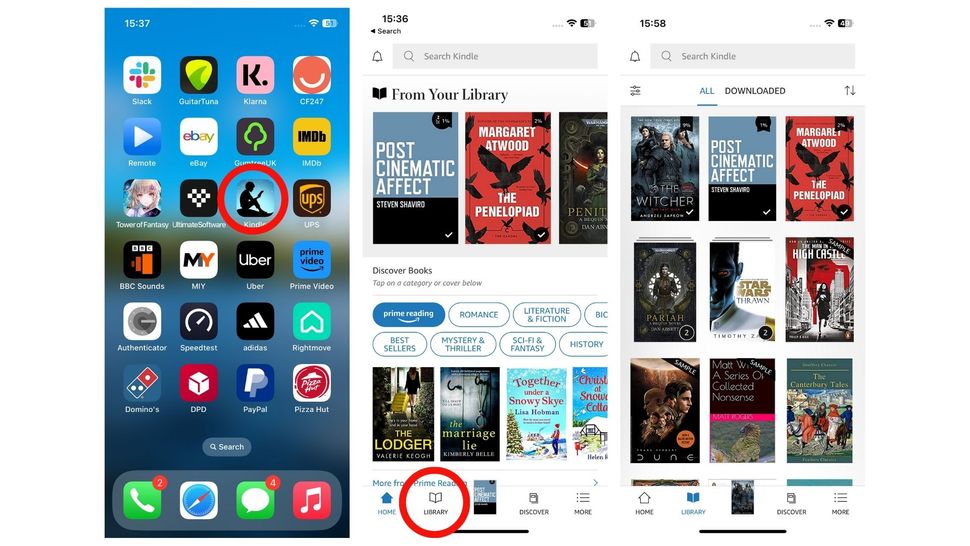 How to purchase and download books with Kindle for iPhone and iPad | iMore