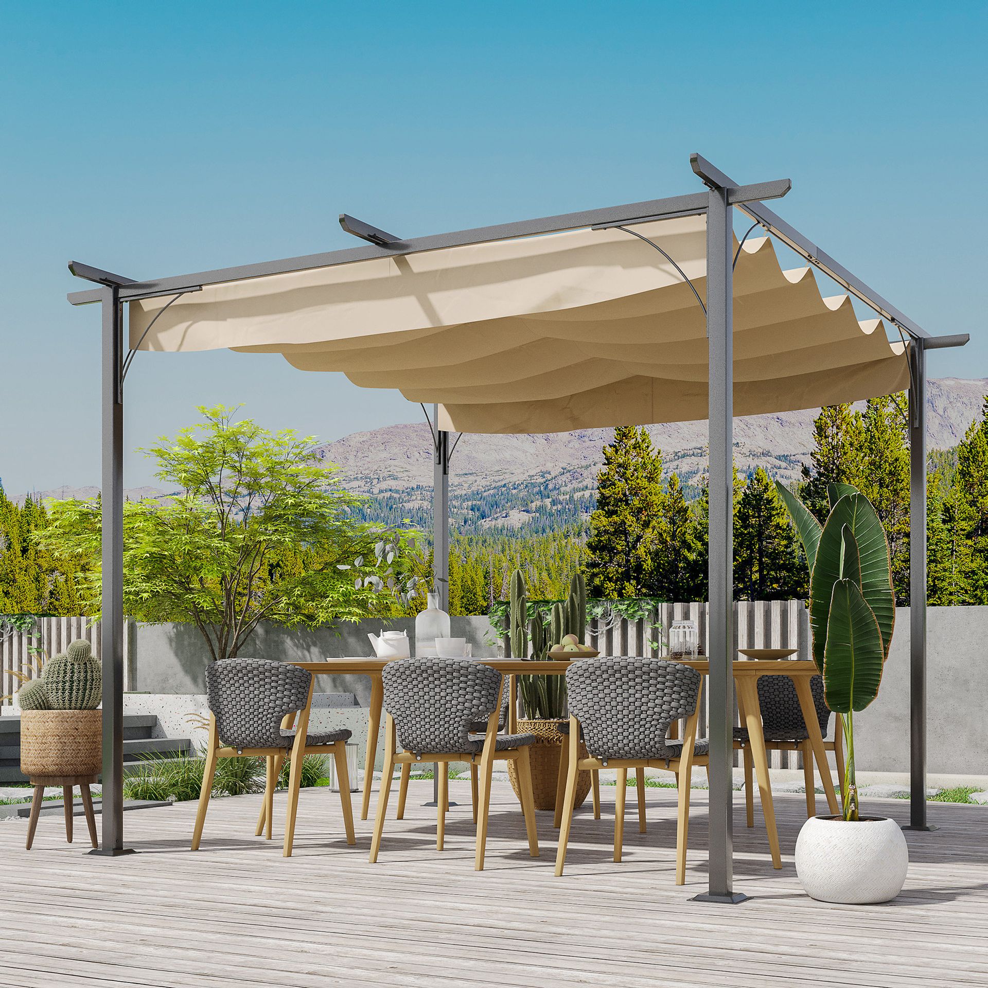 10 pergola roof ideas to add shade, style, and interest | Ideal Home