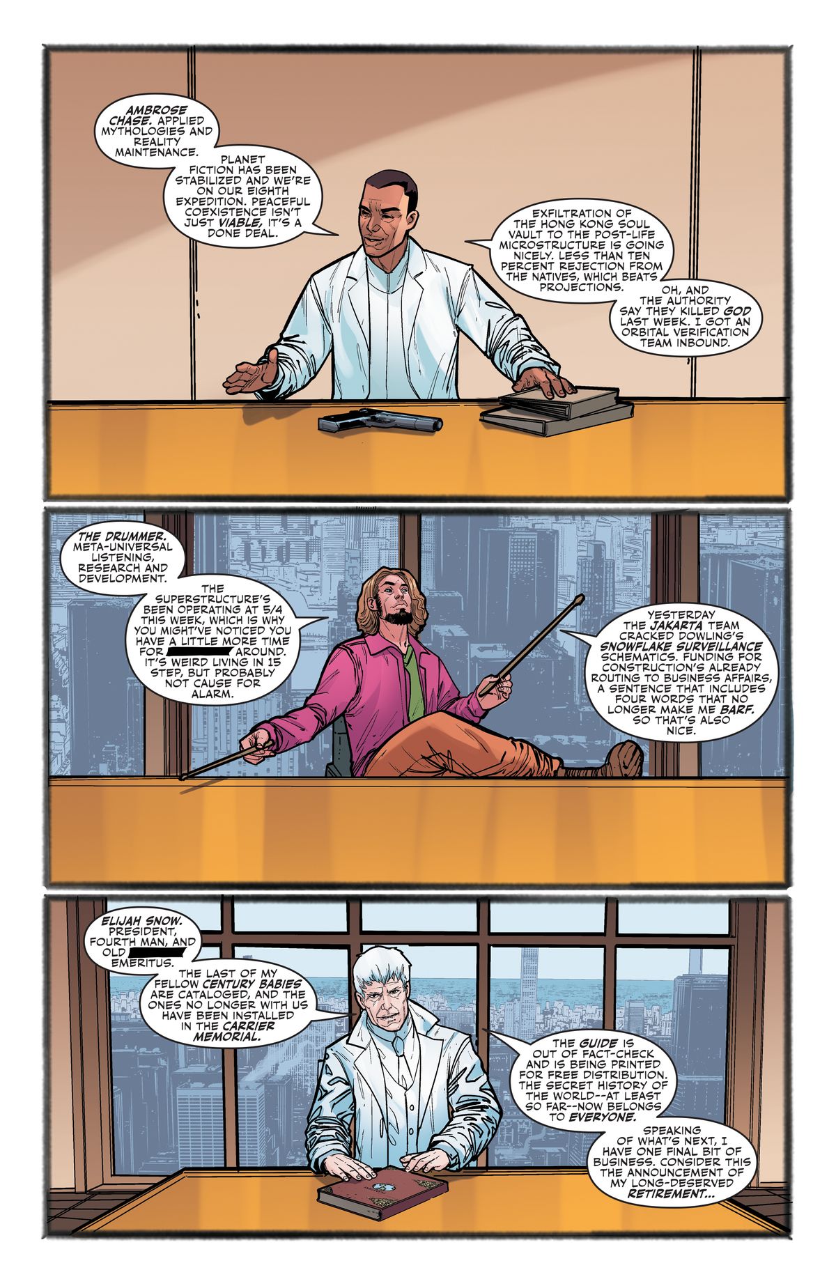 Outsiders #7 doubles-down on its links to Planetary - and reveals which ...