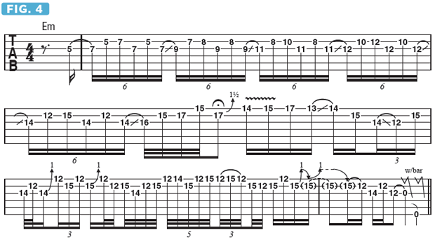 Building Complex Rock Riffs from Melodic Patterns that Slide Up the ...