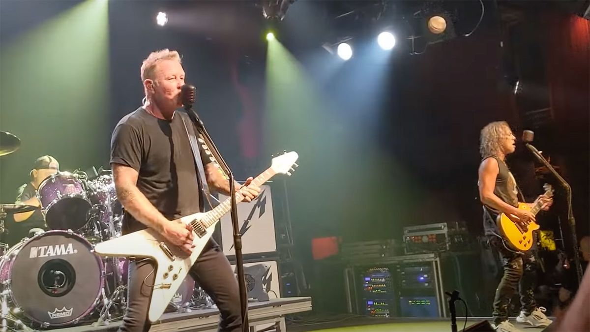 Watch Metallica play a surprise club show in San Francisco | Guitar World