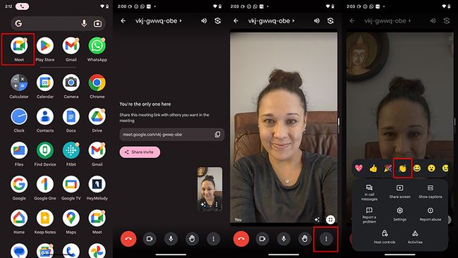 How to use in-meeting reactions in Google Meet | Android Central