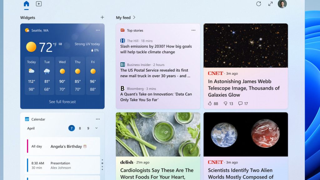 Hate widgets? Then you won’t like what Microsoft is up to in latest ...