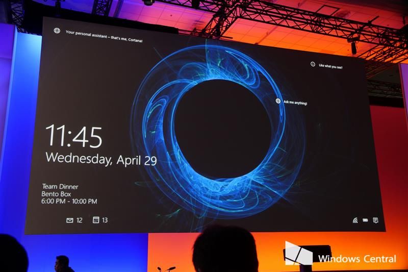 More Windows 10 features like Windows Spotlight lockscreen shown at ...