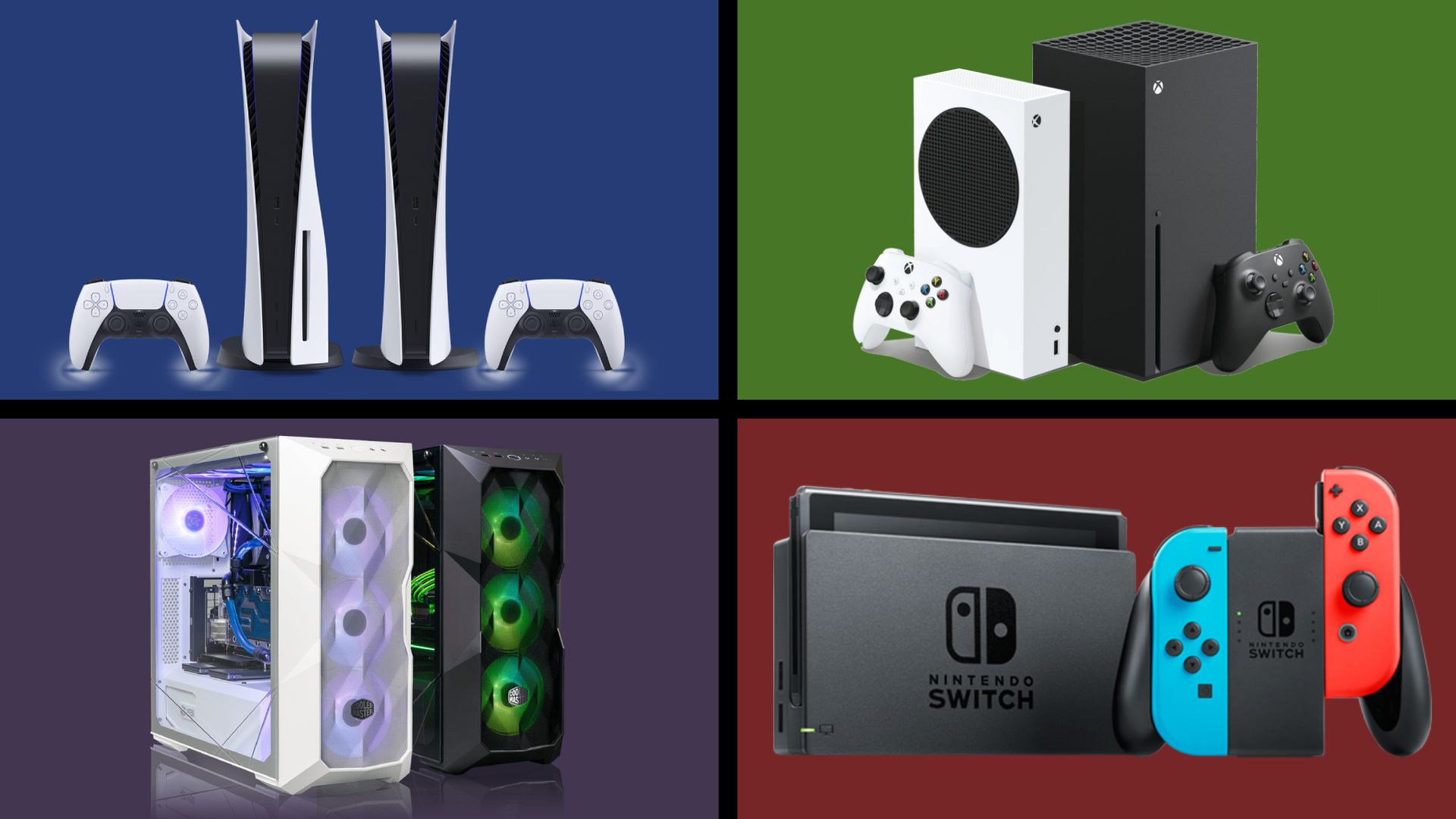 PS5 vs. Nintendo Switch vs. Xbox Series X vs. PC: Which gives you the ...