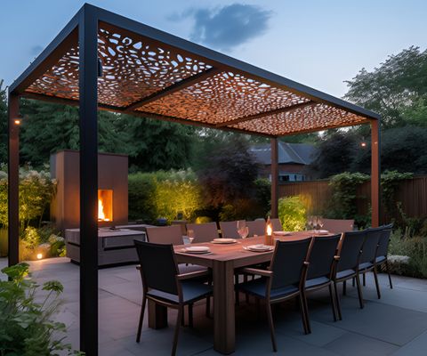 Pergola roof ideas from luxury options to simple DIY covers | Homebuilding