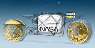 This moon motorcycle concept by a Russian automotive designer is just ...