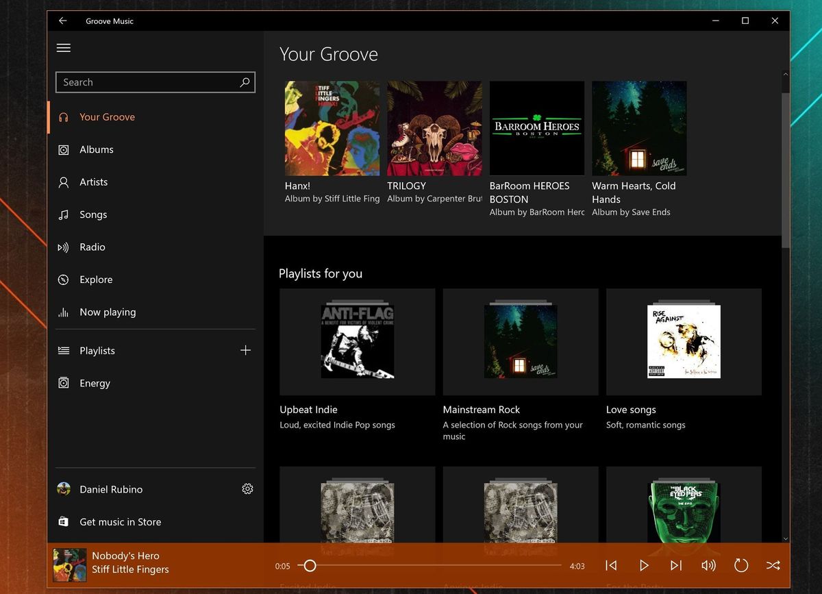 Microsoft introduces 'Your Groove' curated playlists for Windows 10 and ...