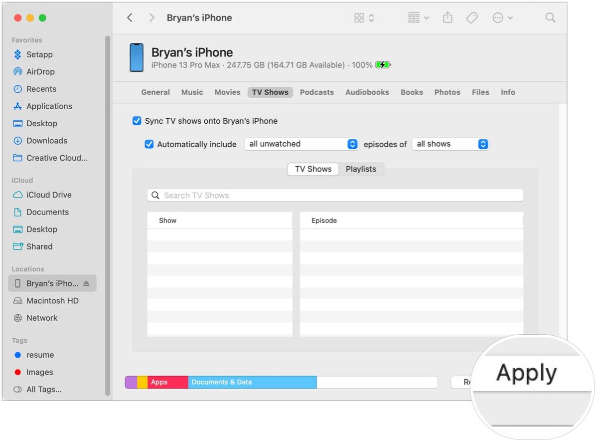 How to sync your iPhone and iPad with your Mac | iMore
