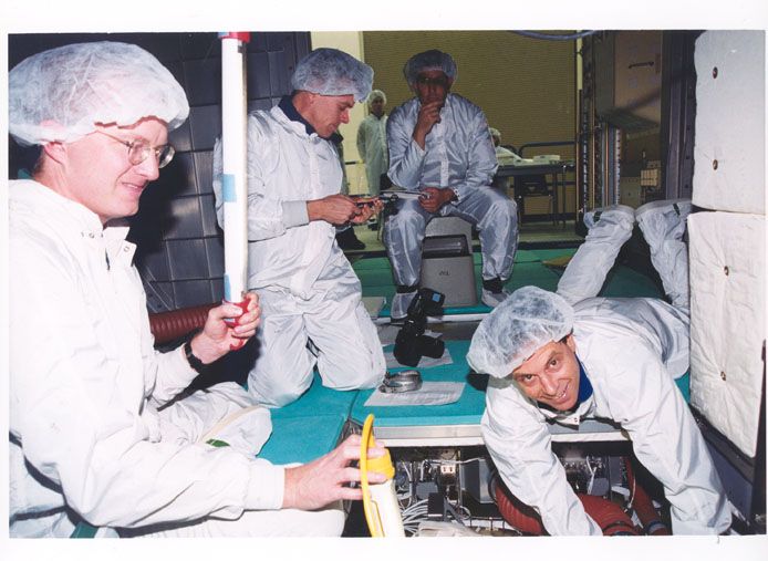 Space History Photo: STS-107 In-Flight Maintenance Training | Space