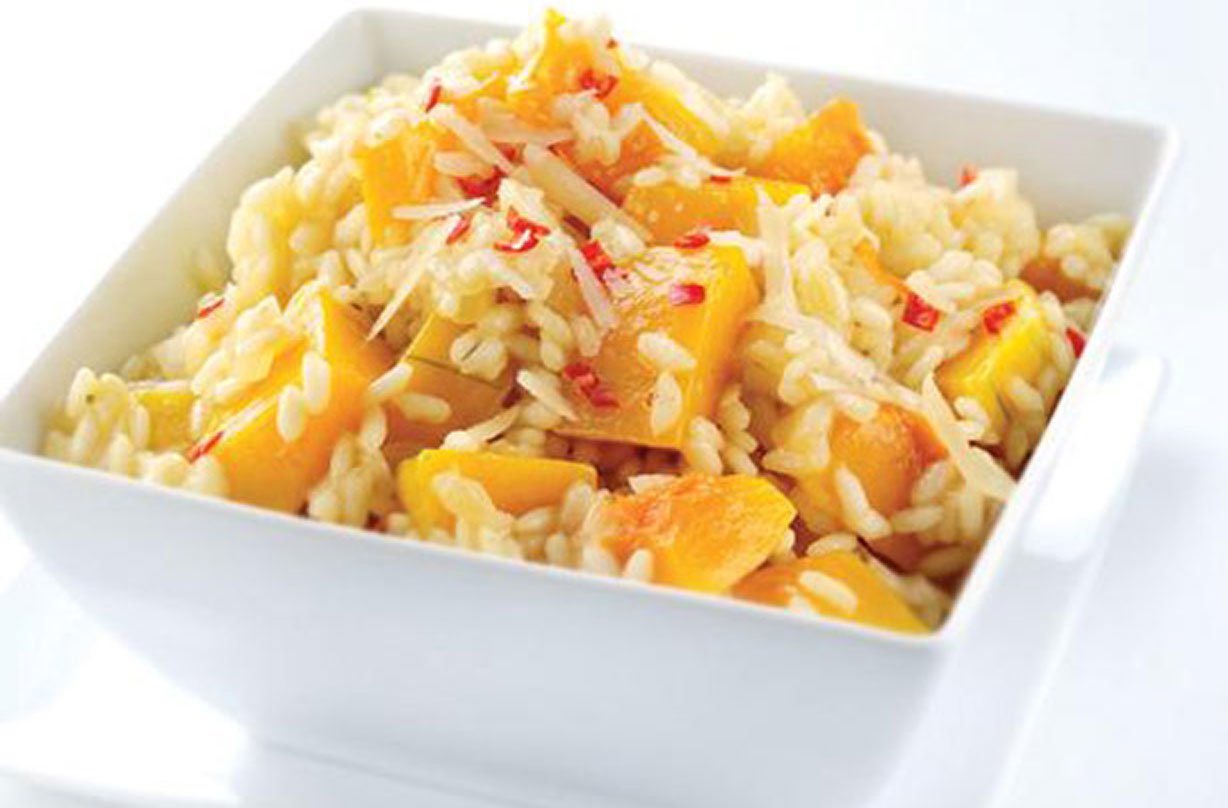 Spicy pumpkin risotto Recipes | GoodTo